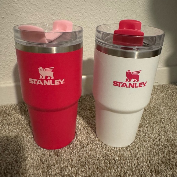 Stanley | Kitchen | Stanley Pink And White Tumbler Set | Poshmark